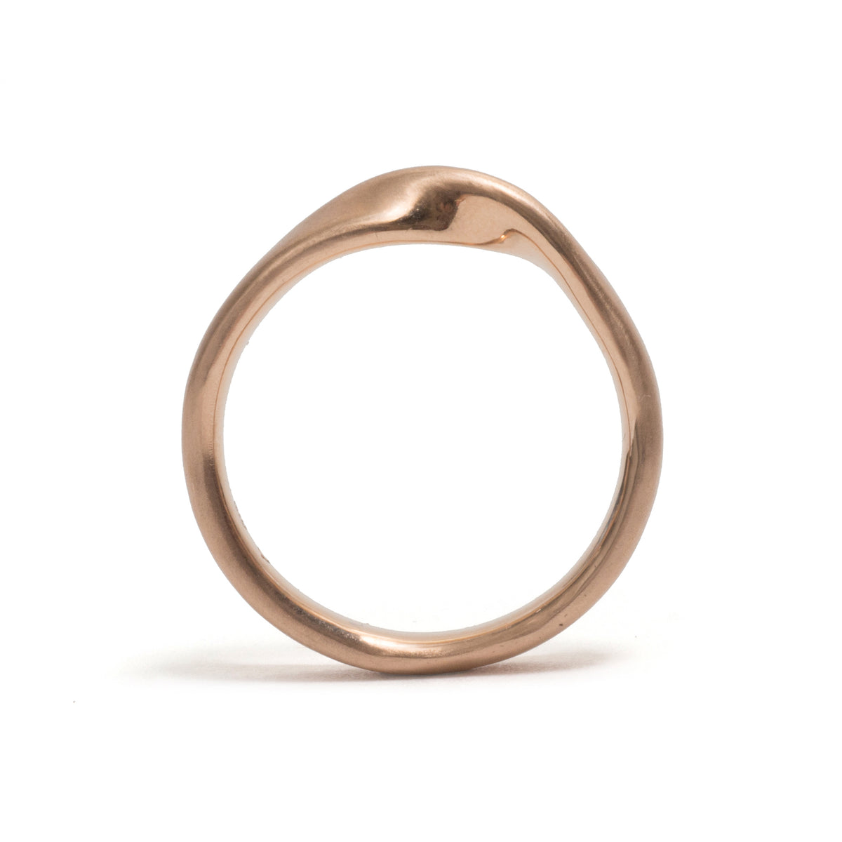 Turning Point Wedding Ring